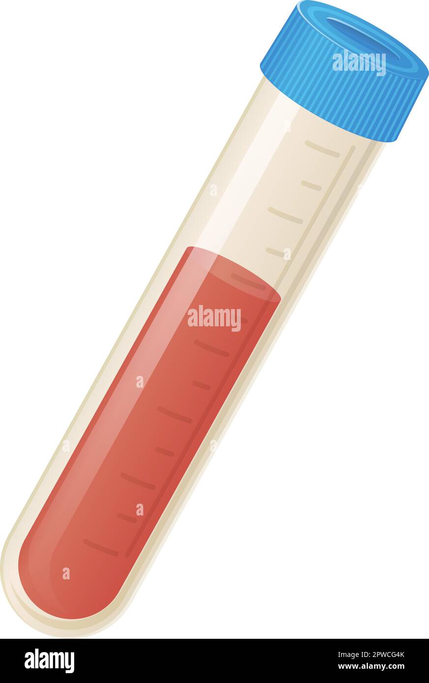 Tube test laboratory medical Stock Vector Images - Alamy