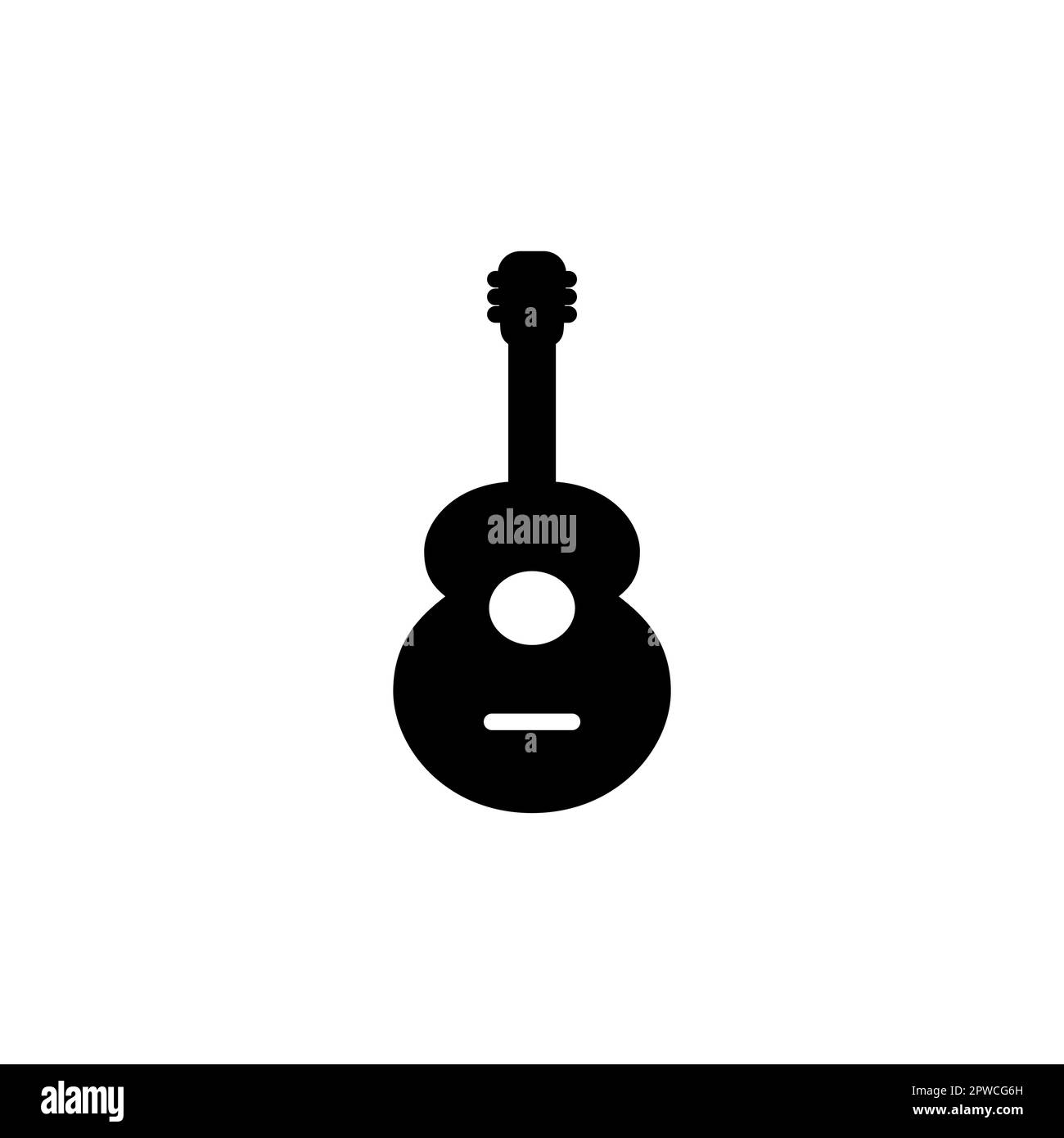 Guitar icon vector. musical instrument sign Stock Vector Image & Art ...