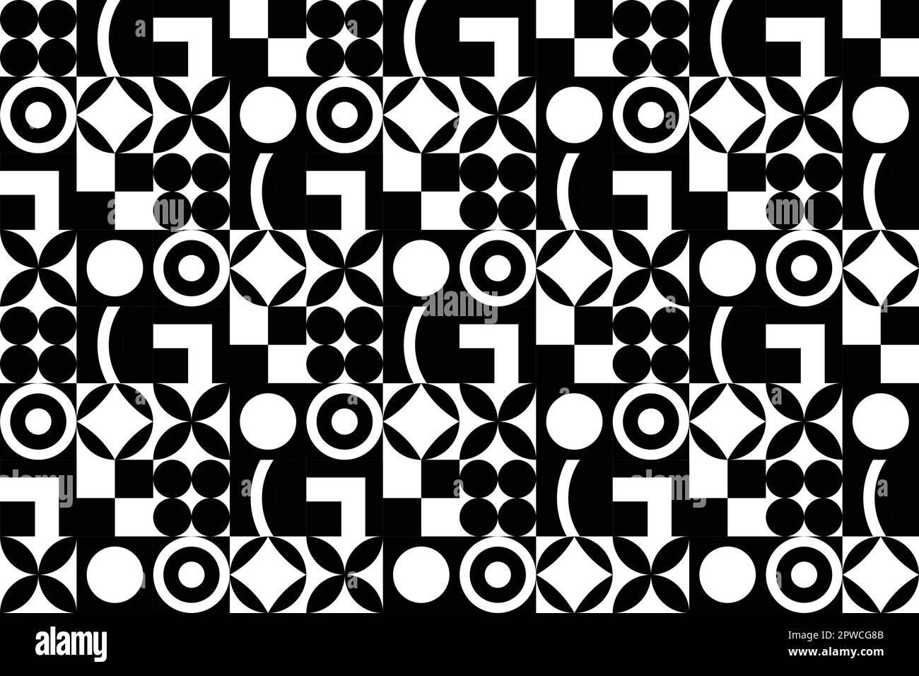 Intricate ornate tiling geometric trendy graphical motif with linen ...