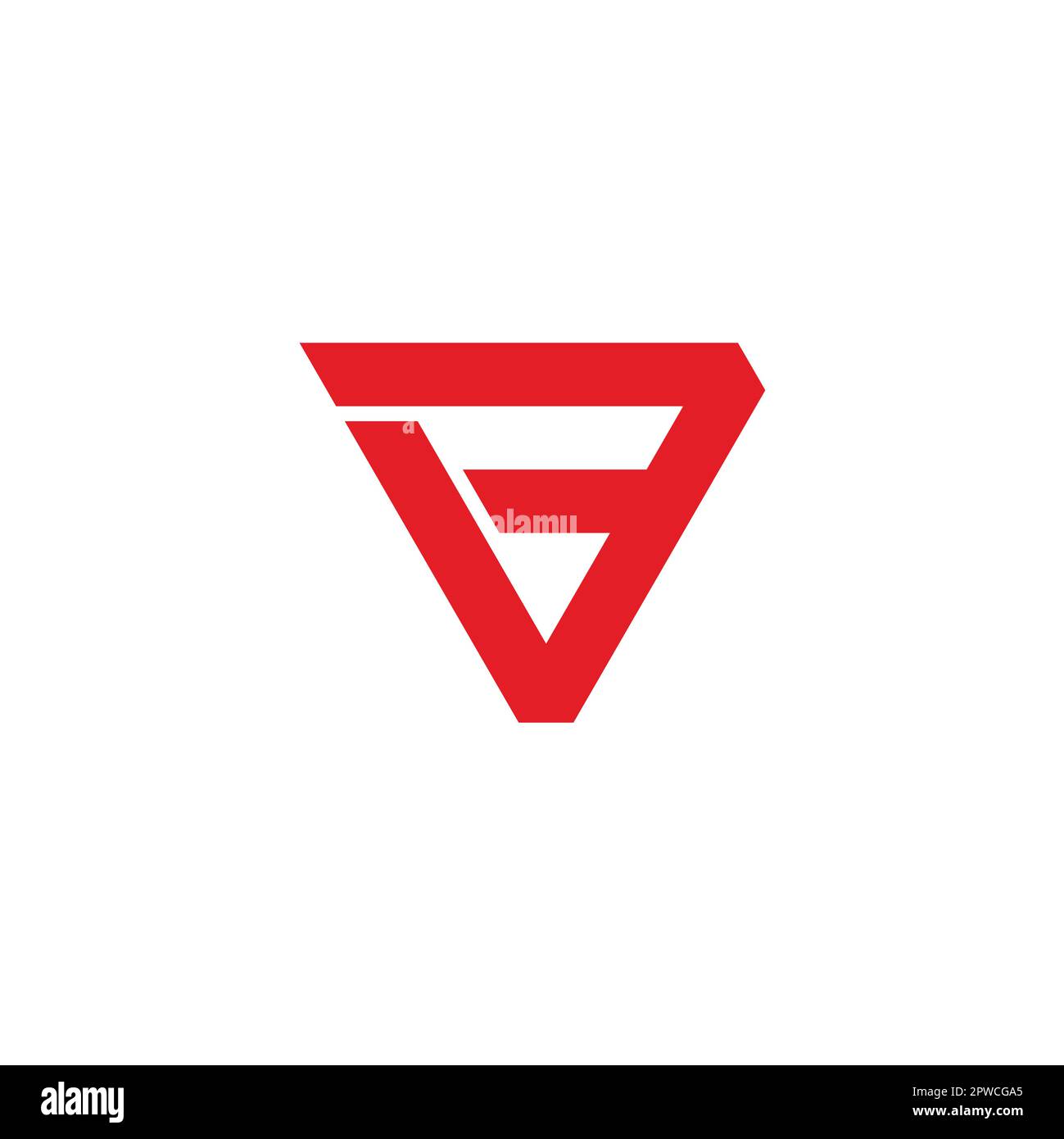 letter v simple run motion geometric logo vector Stock Vector Image ...