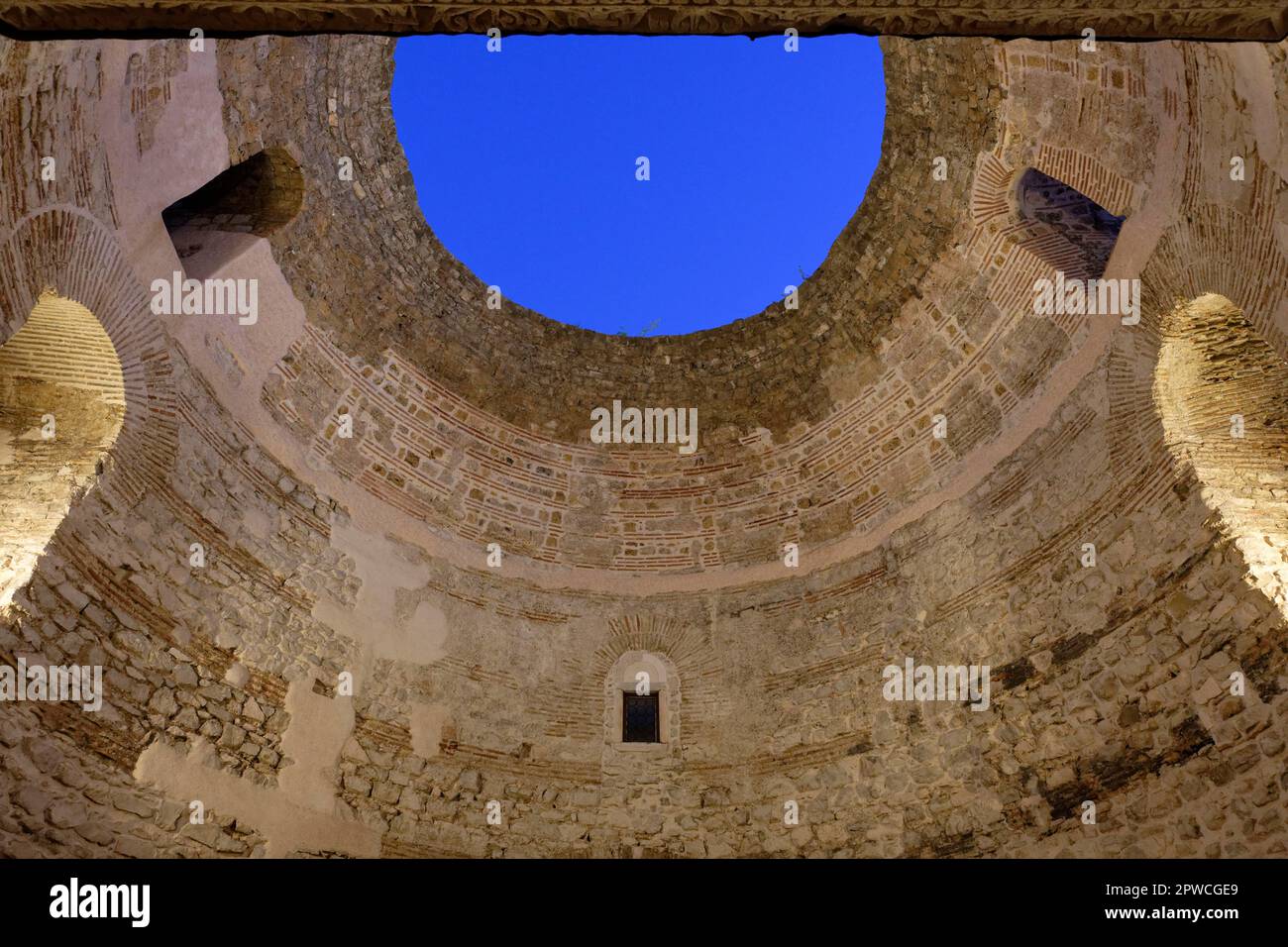 Vestibule diocletians palace split croatia hi-res stock photography and ...