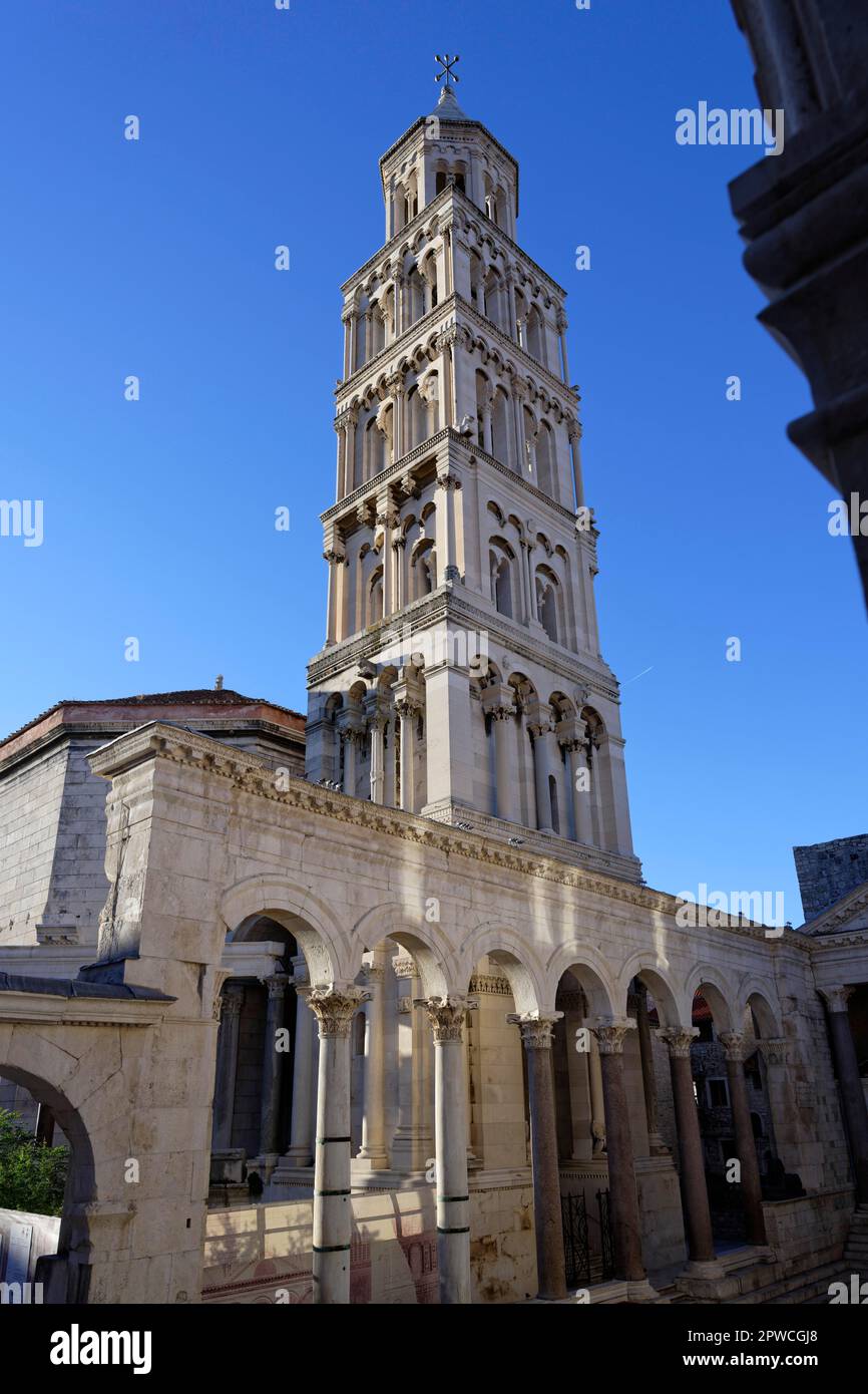 Diocletian's Palace, Sveti Duje Cathedral, Tower, Roman Catholic ...