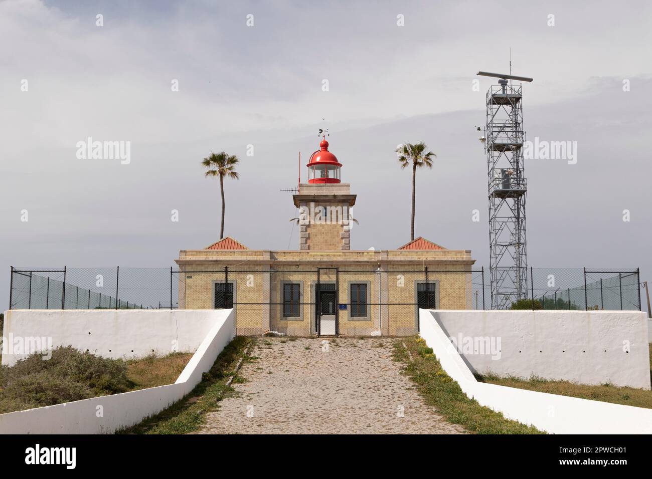 Farol da Ponta da Piedade, historic lighthouse in Lagos, Fao district ...