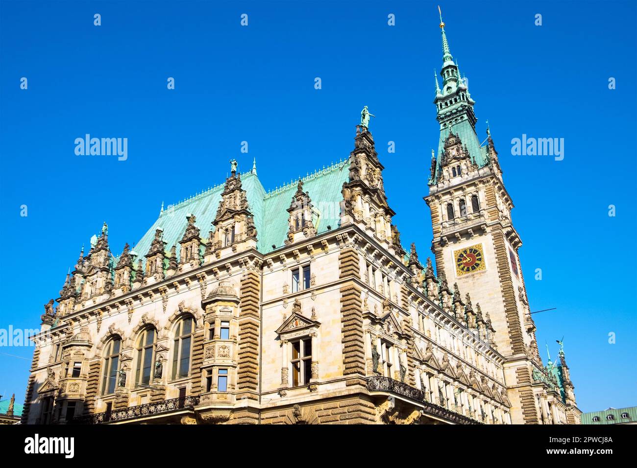 Hamburg beautiful town in hi-res stock photography and images - Alamy