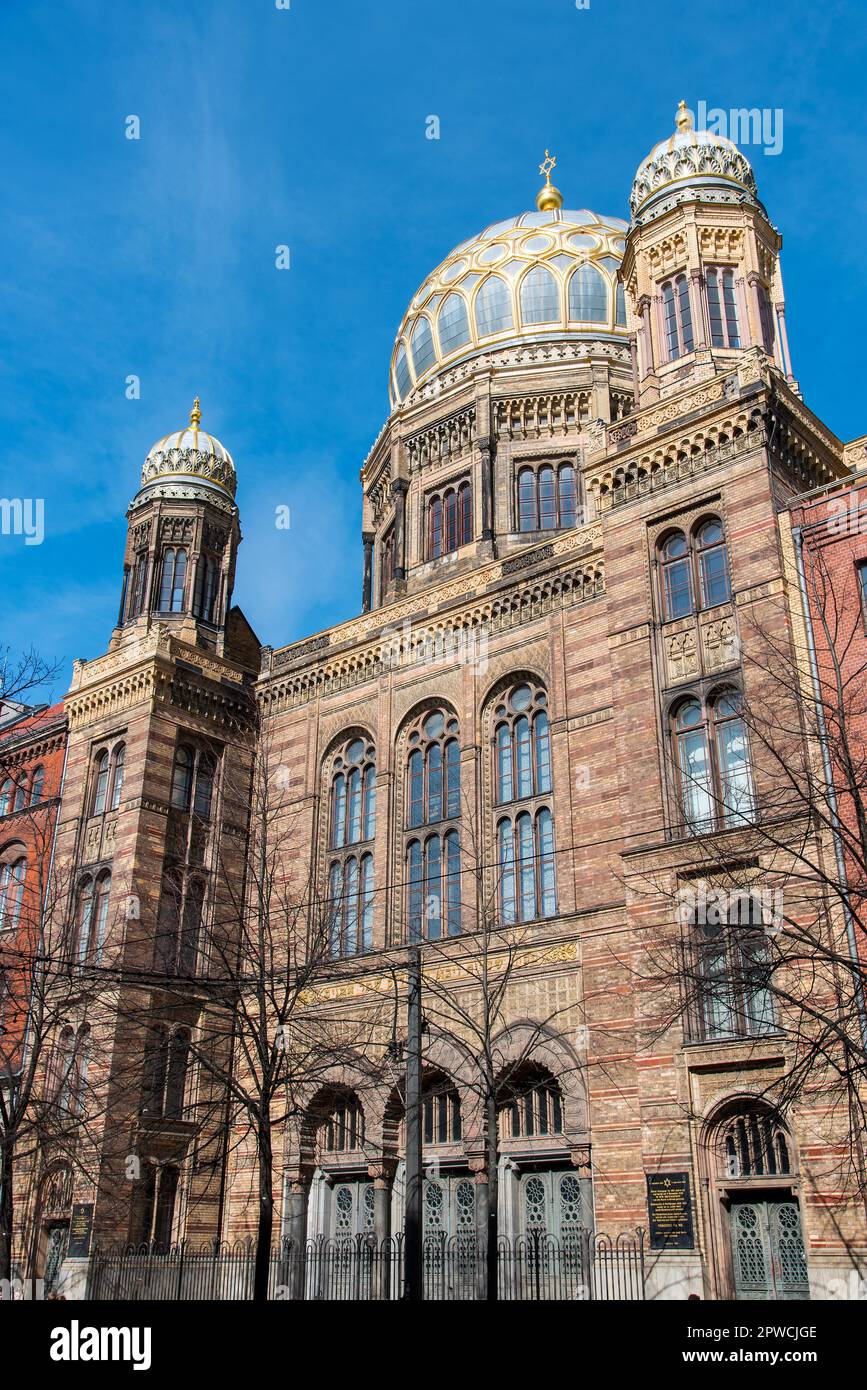 The beautiful New Synagogue in Berlin, Germany Stock Photo - Alamy