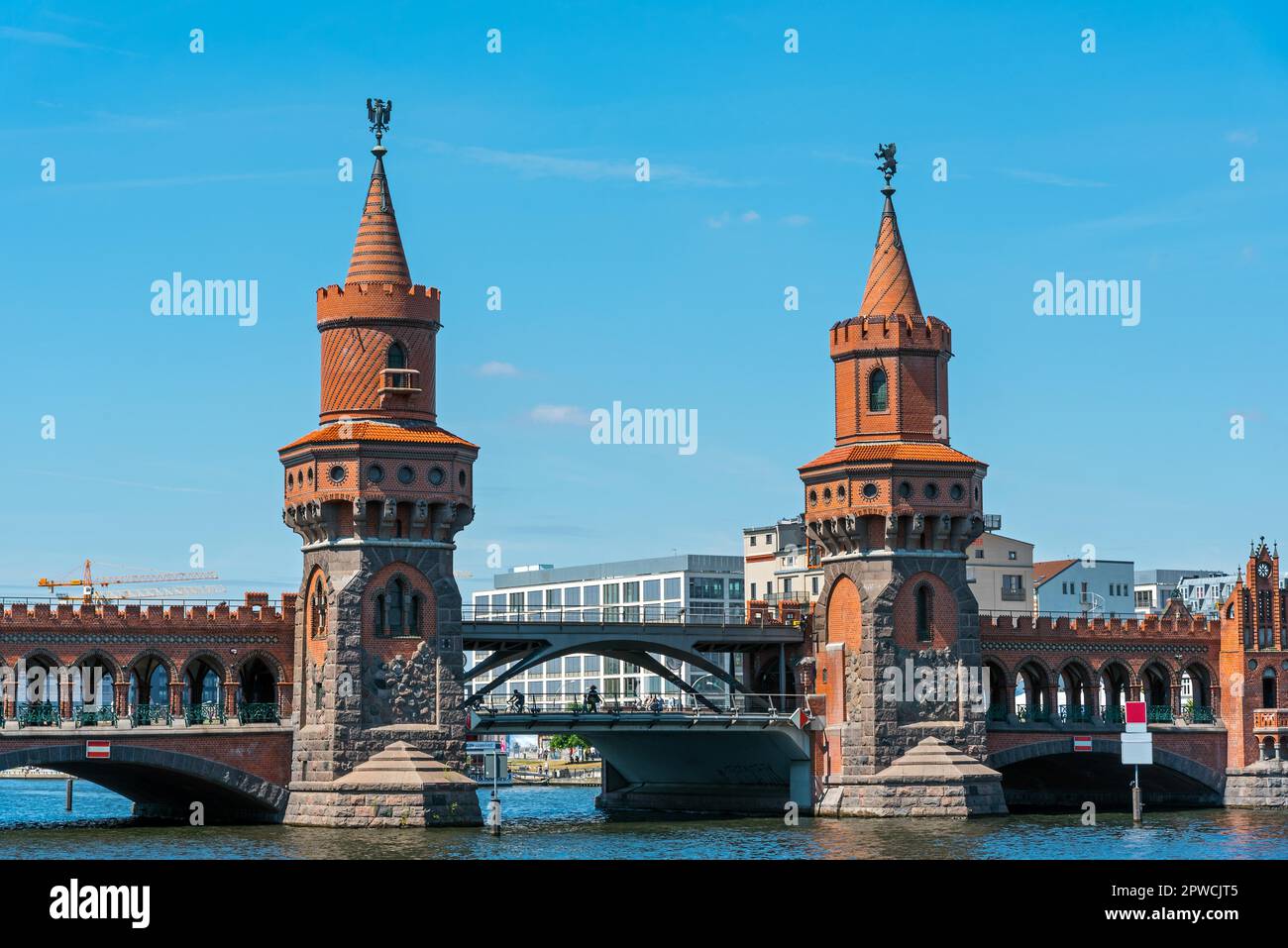 The beautiful Oberbaum Bridge in Berlin, Germany Stock Photo - Alamy