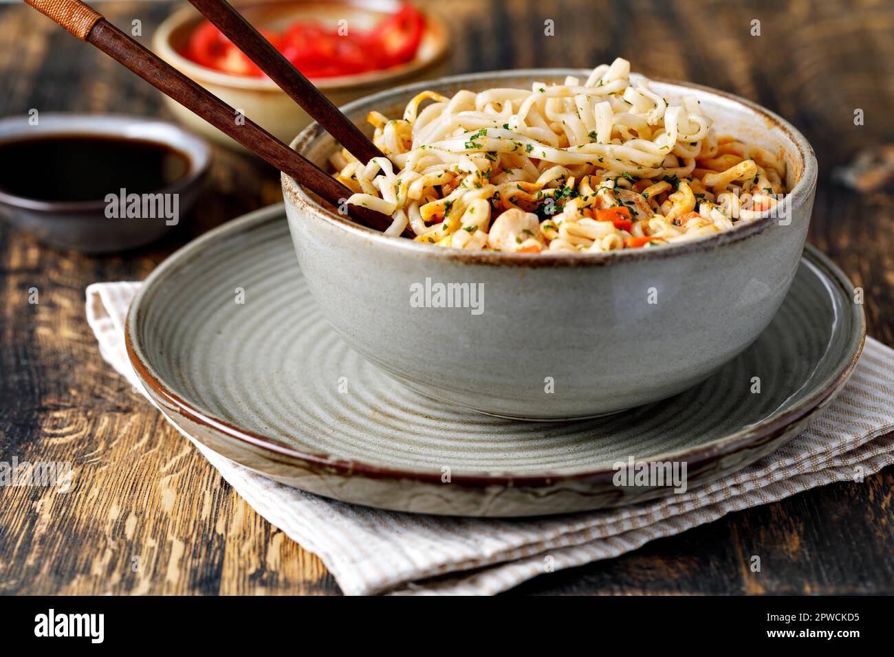 Food instant noodles corn hi-res stock photography and images - Alamy
