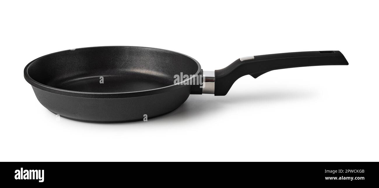 Frying pan isolated on white background Stock Photo - Alamy