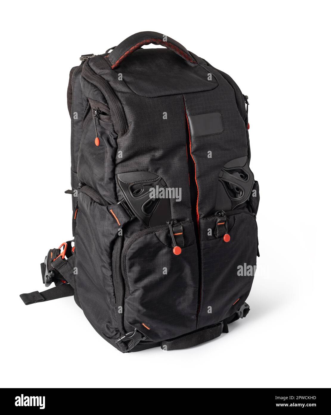 Backpack against white background Cut Out Stock Images & Pictures - Alamy