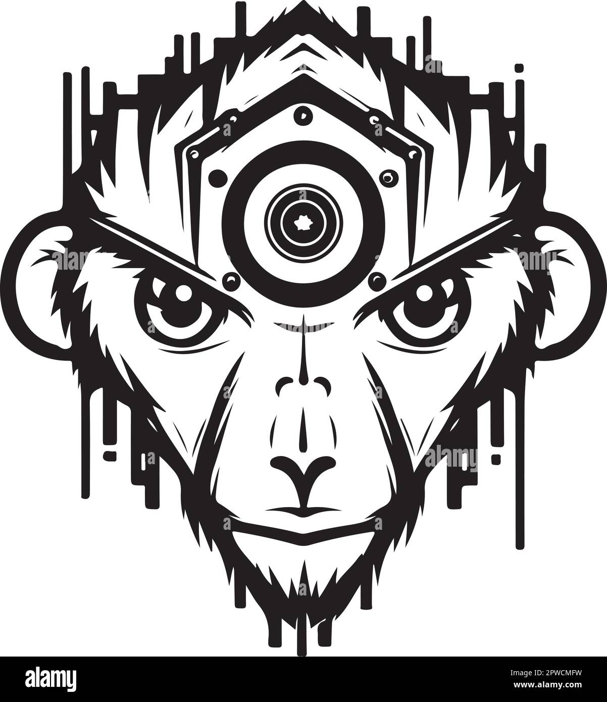 Ape tech logo hi-res stock photography and images - Alamy