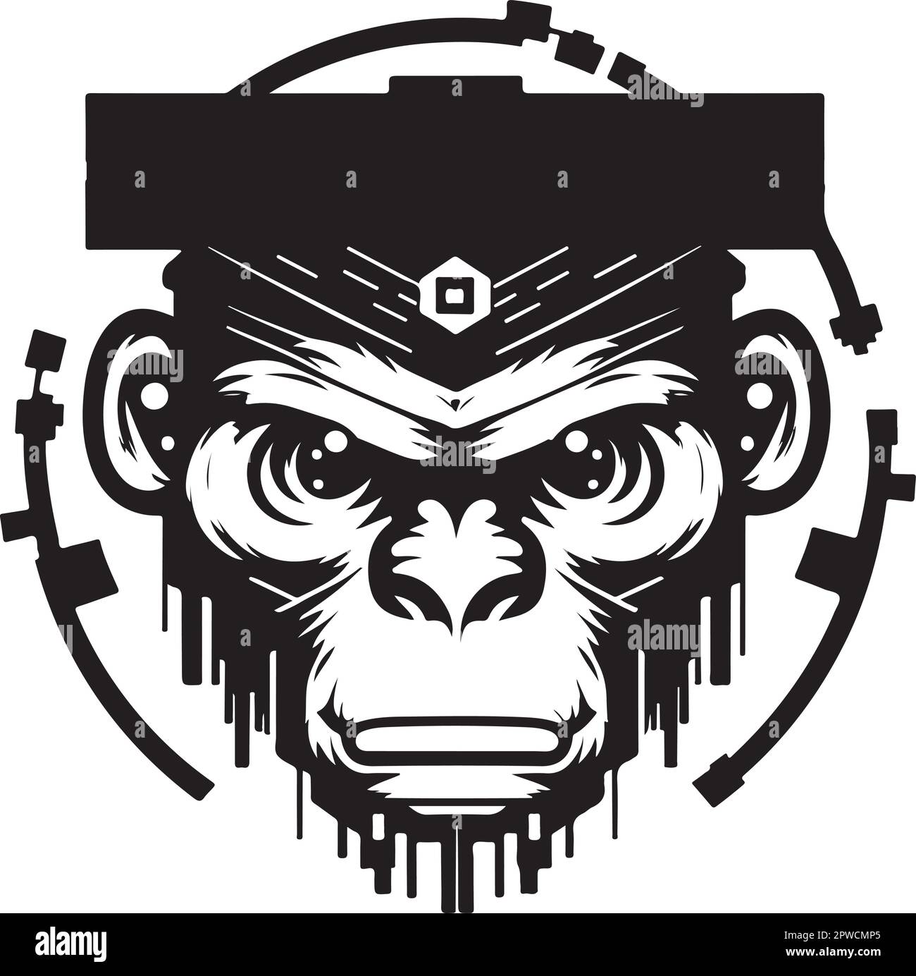 Ape tech logo hi-res stock photography and images - Alamy