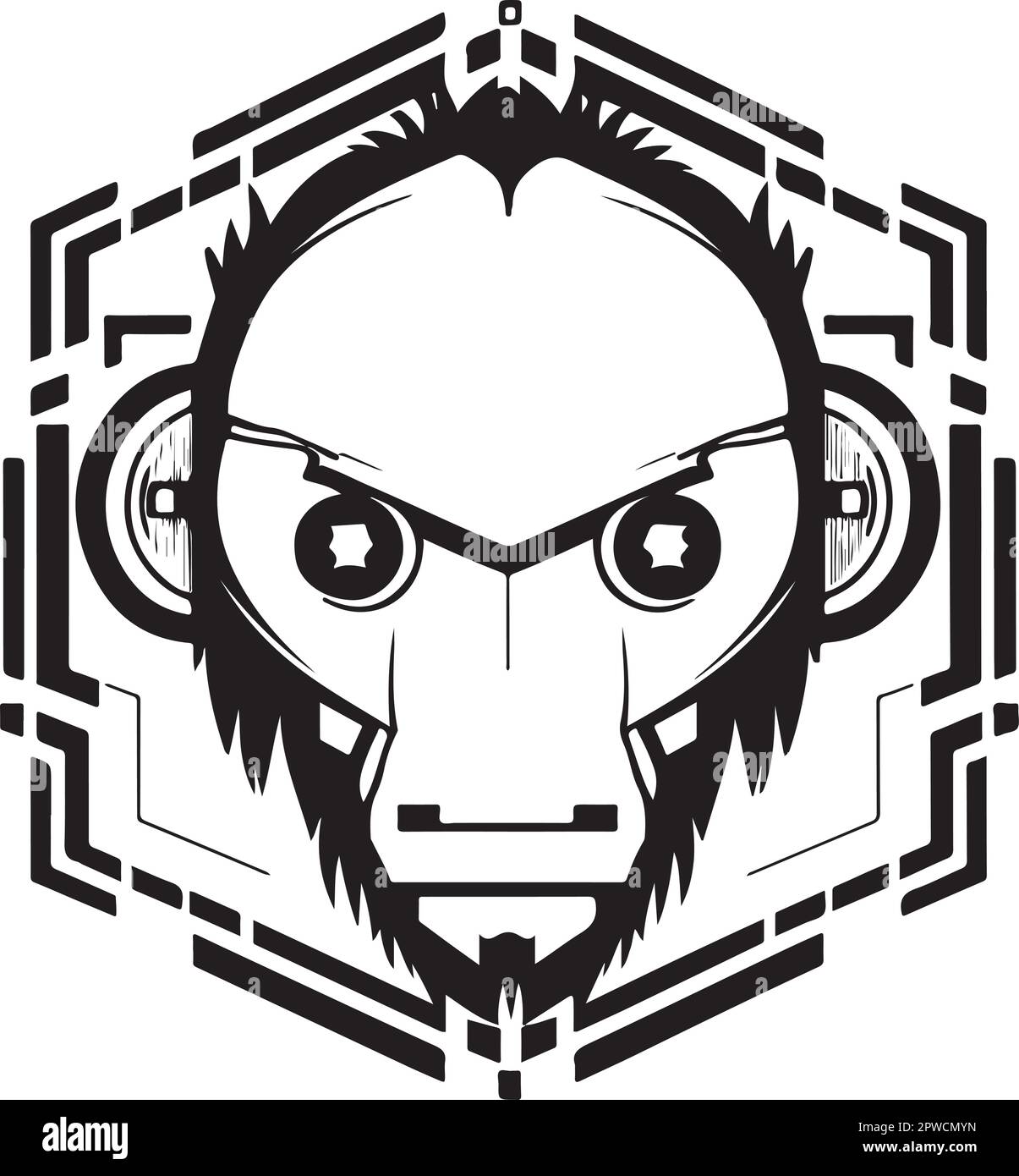Ape tech logo hi-res stock photography and images - Alamy