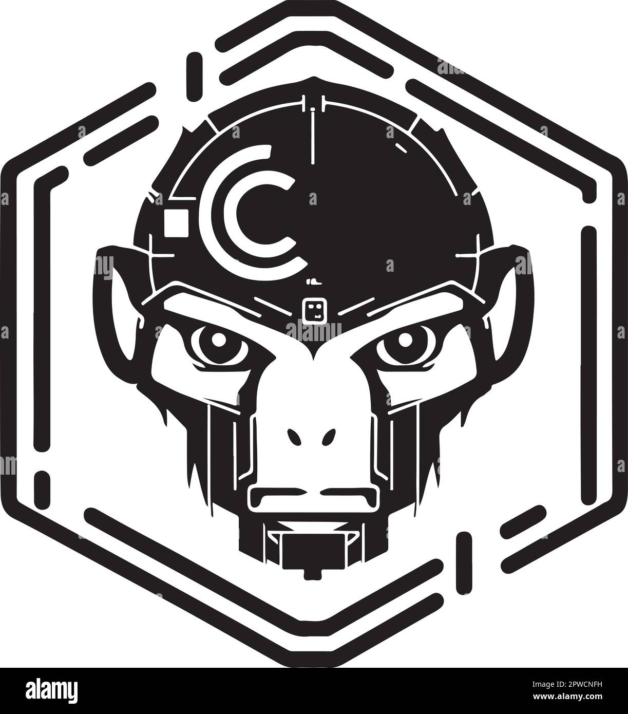 Ape tech logo hi-res stock photography and images - Alamy