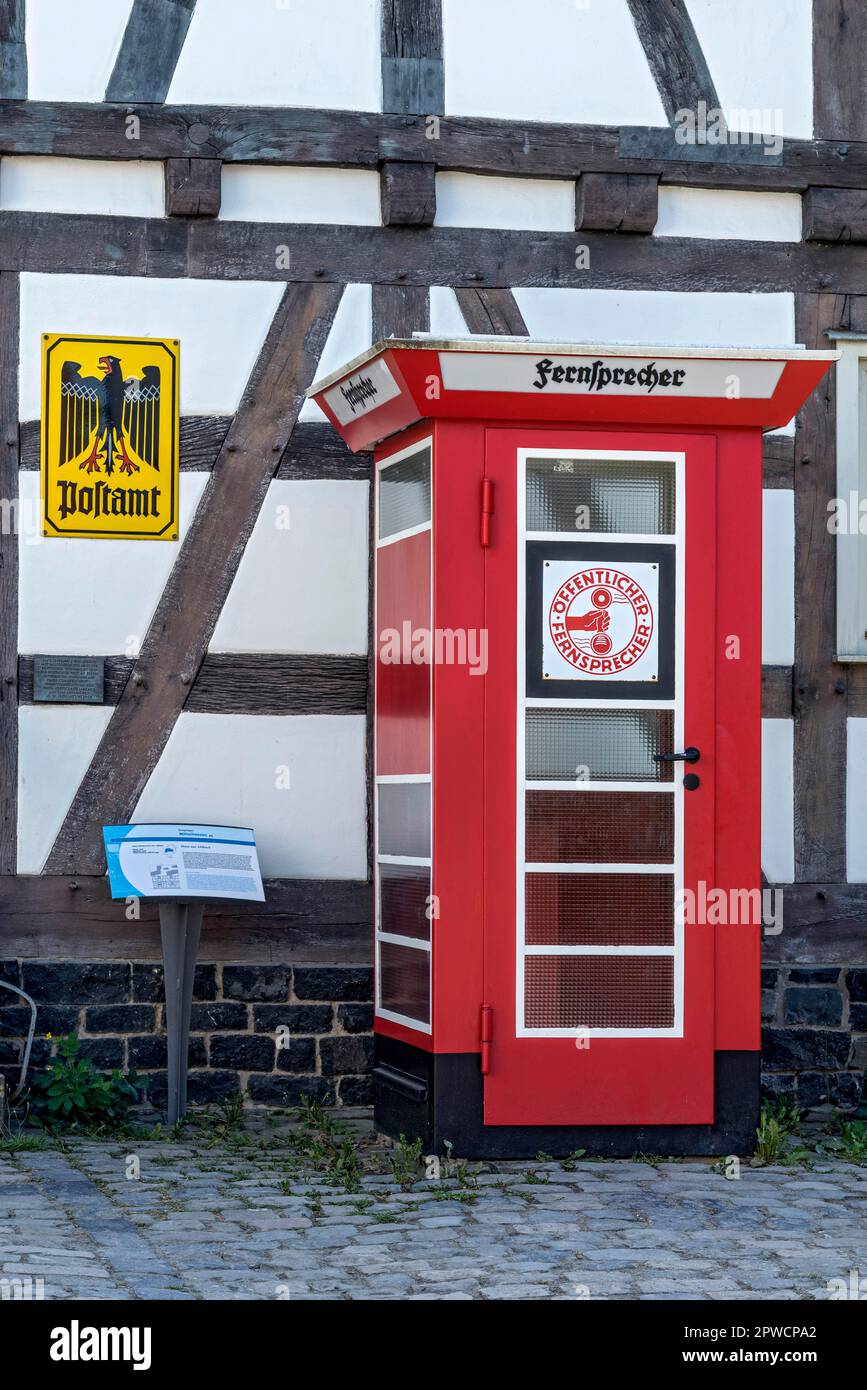 Germany public phone booth and post box hi-res stock photography and ...