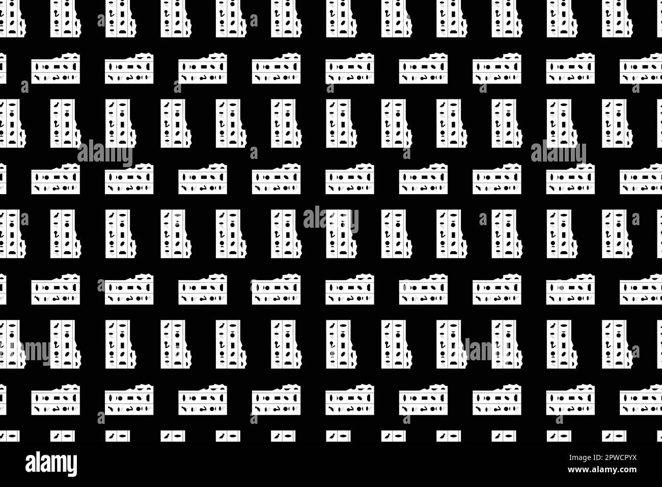 Ancient Egypt seamless pattern. Hieroglyphic carvings on the exterior ...