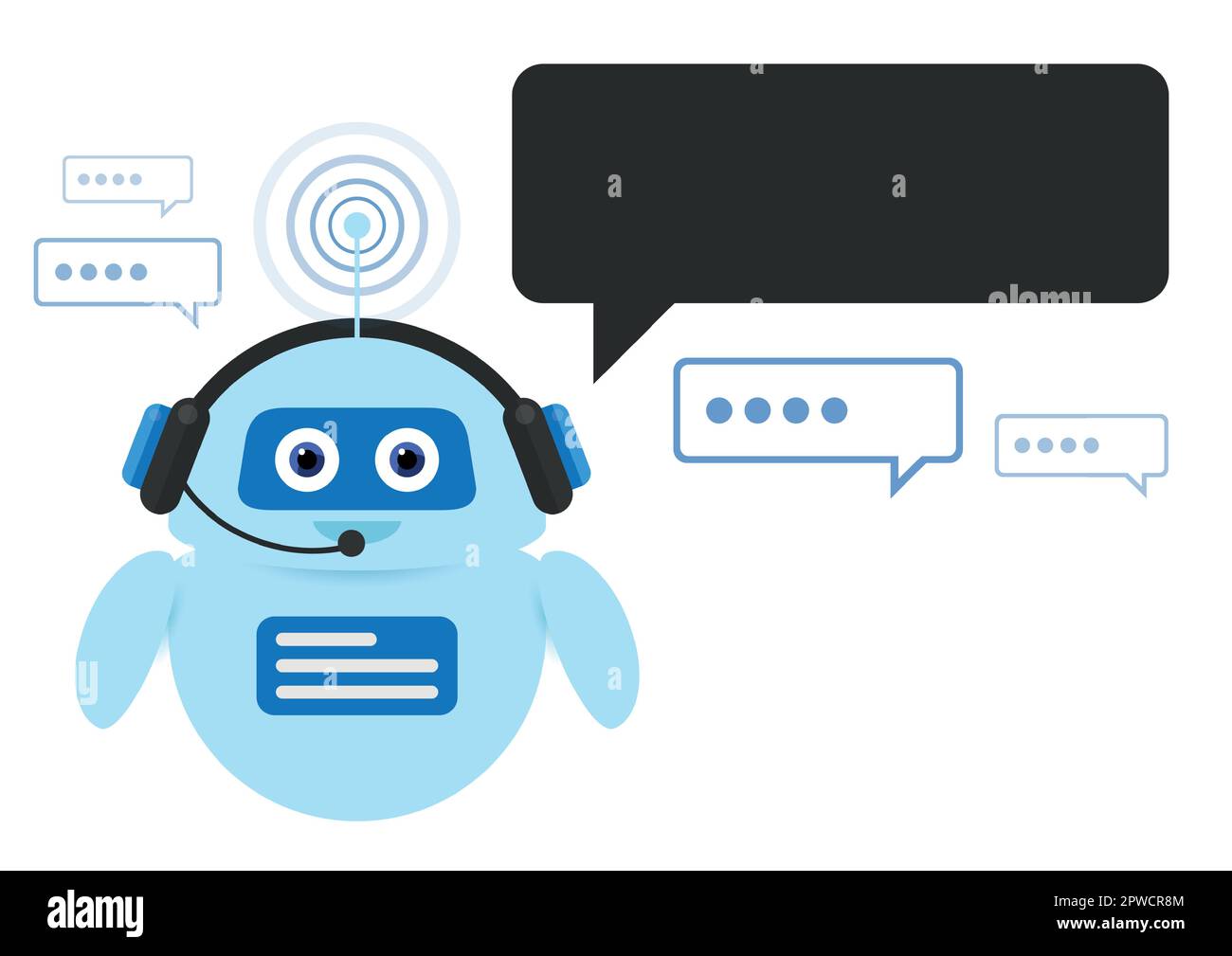 Chatbot robot hi-res stock photography and images - Alamy
