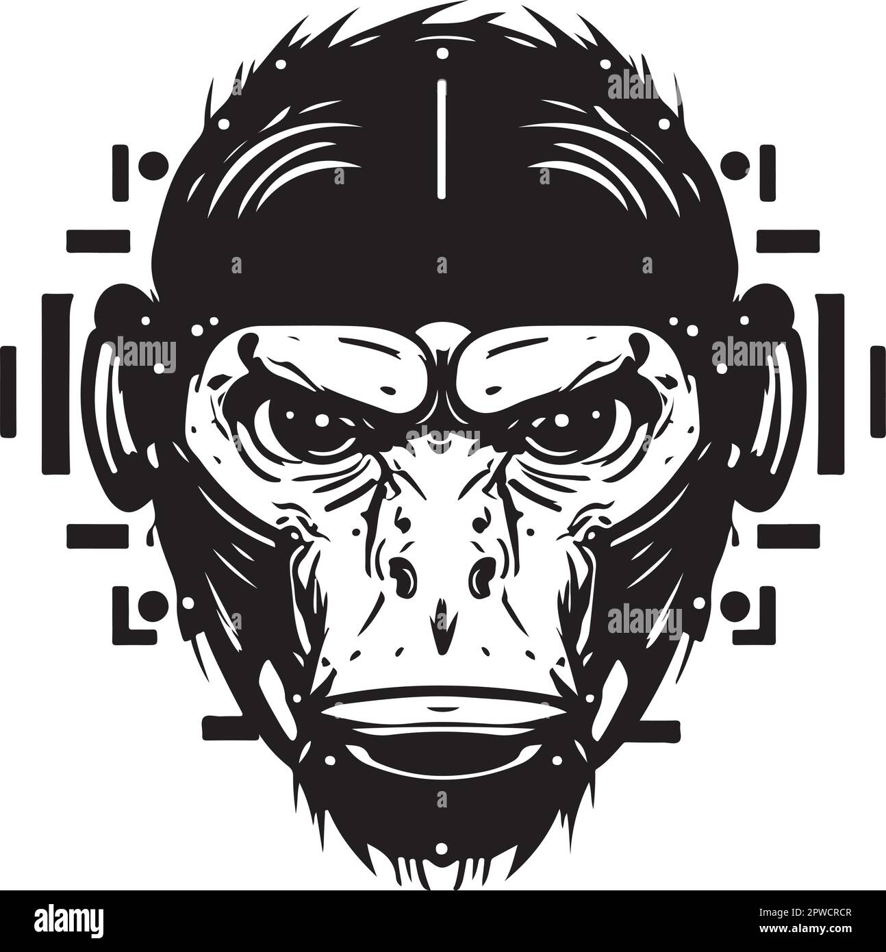 Ape tech logo hi-res stock photography and images - Alamy