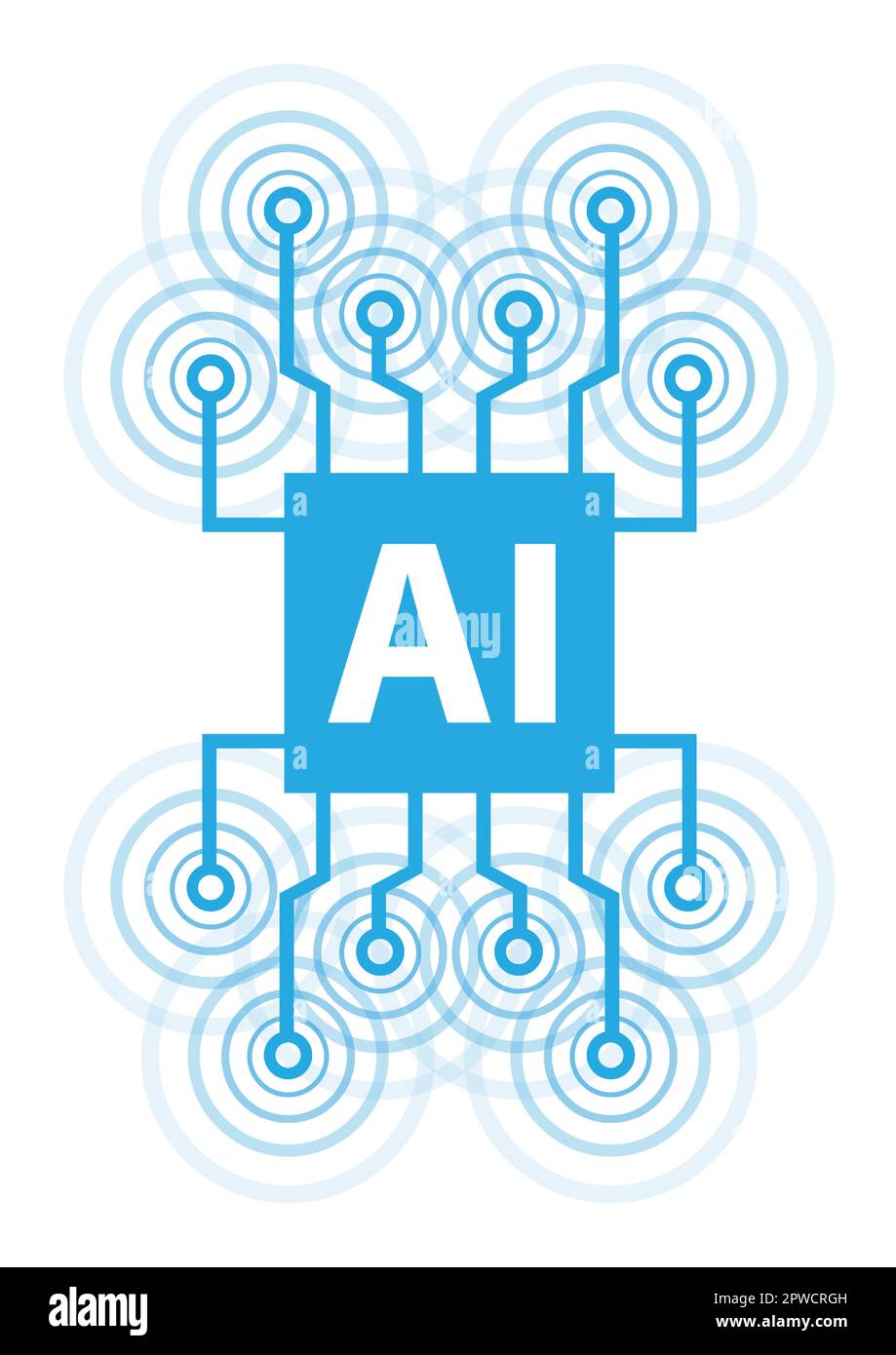 Intelligence Artificial Stock Vector Images Alamy