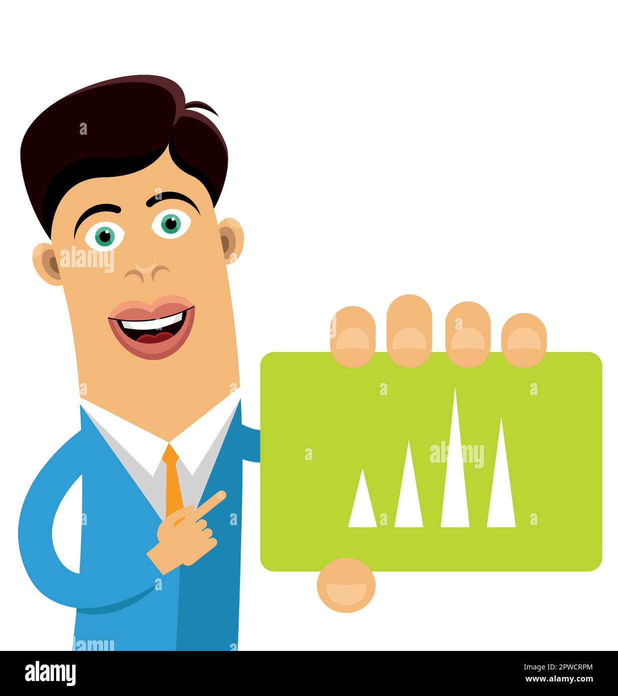 Man with money in hand Cut Out Stock Images & Pictures - Alamy