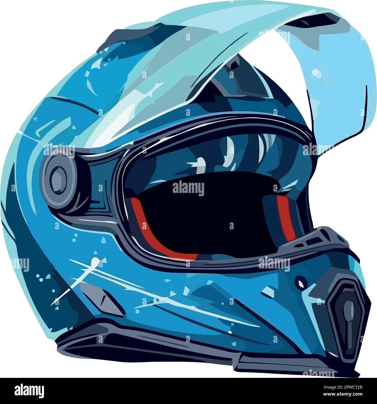 Speeding biker in motorcycle racing championship adventure Stock Vector ...