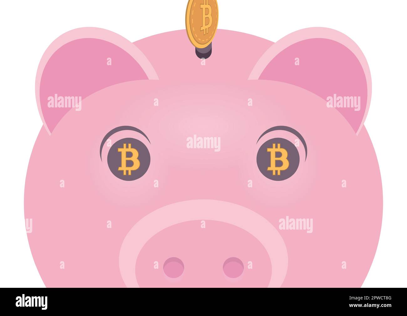 Pink bitcoin hi-res stock photography and images - Alamy