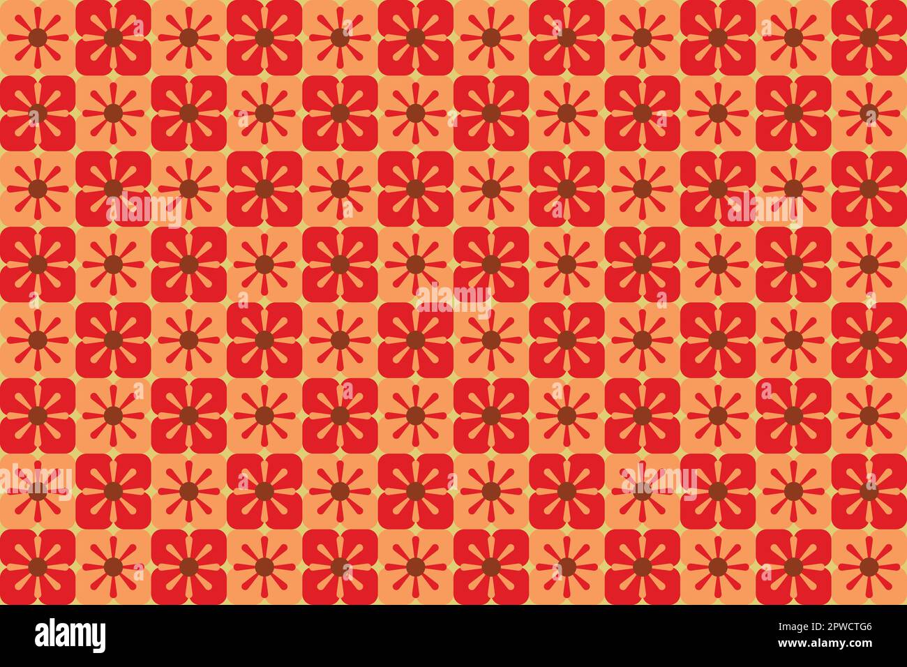 Mosaic seamless pattern. Block repeat background. Geometric pattern in ...