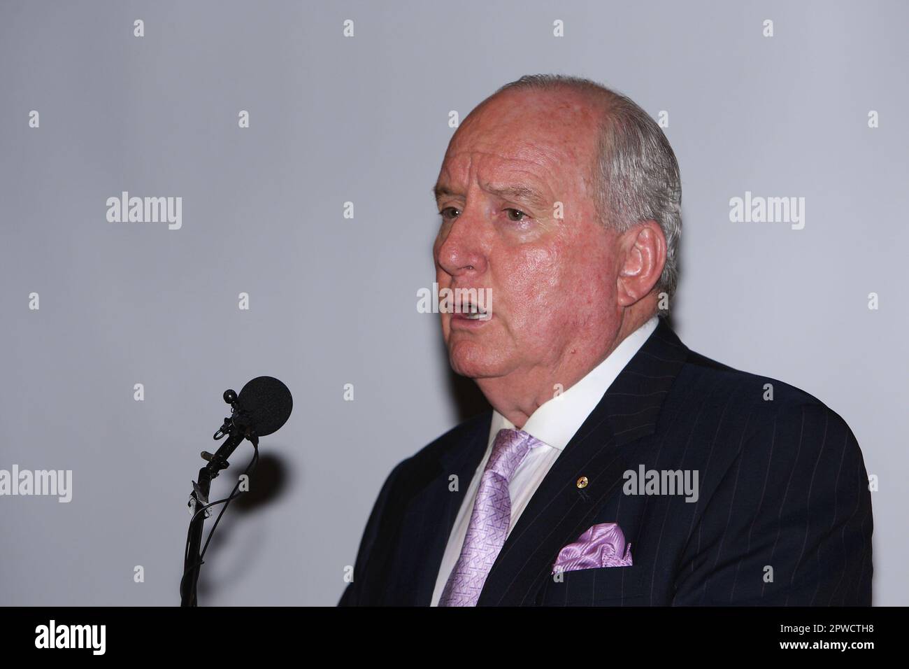 Alan Jones Australian media mogul Reg Grundy launch his autobiography ...