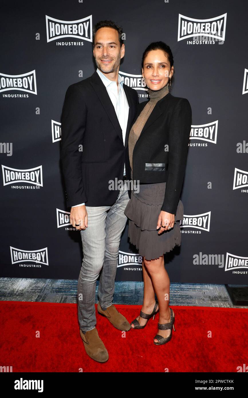 Los Angeles, Ca. 29th Apr, 2023. Lucas Akoskin and Leonor Varela at Lo ...