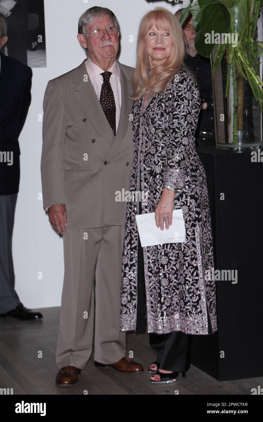 Reg Grundy and Joy Chambers Grundy Australian media mogul Reg Grundy ...