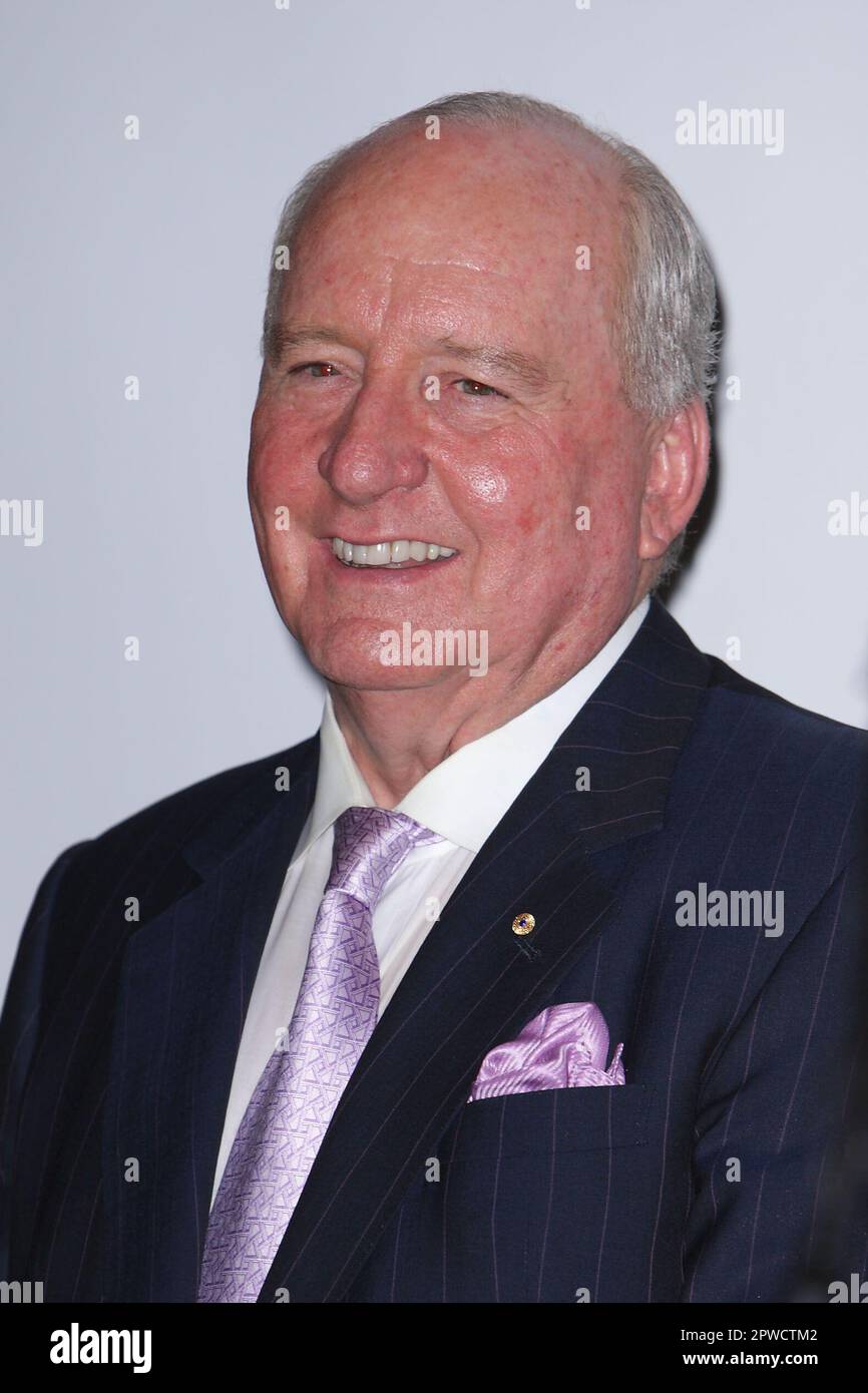 Alan Jones Australian media mogul Reg Grundy launch his autobiography ...