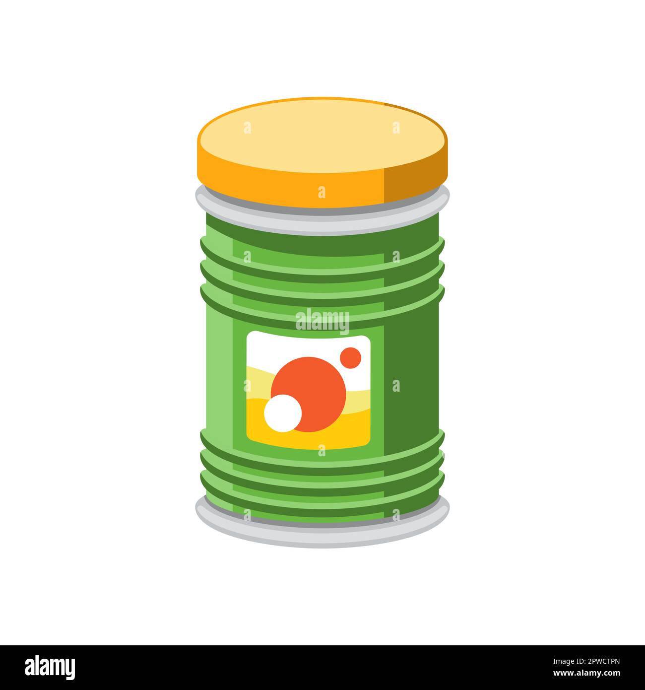 Baby feeding formula flat vector illustration Stock Vector Image & Art ...