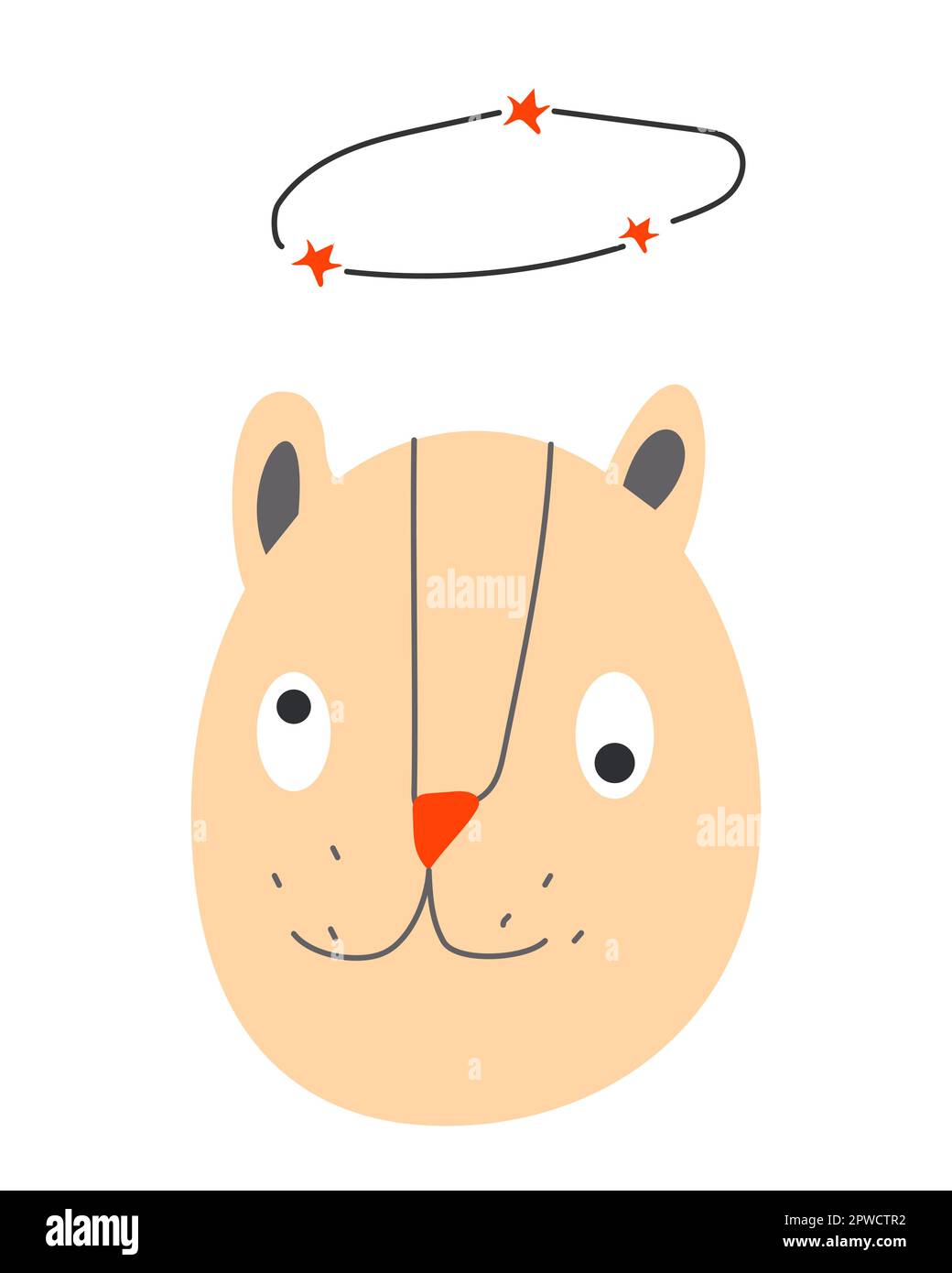 Peach t shirt Stock Vector Images - Alamy