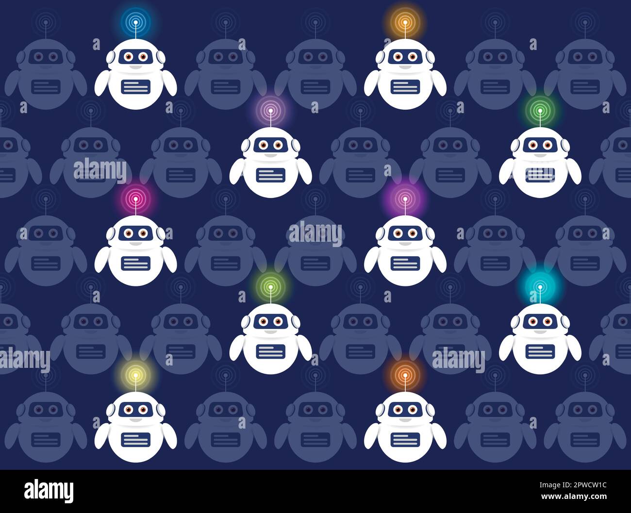 Chatbot robot Stock Vector Images - Alamy