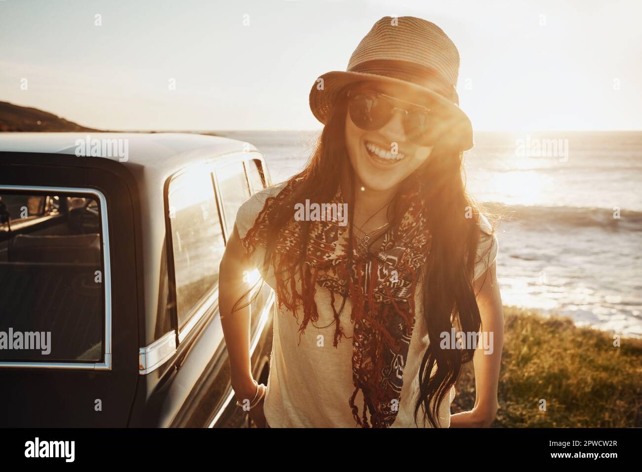 This is where youll find me when its sunny out. Portrait of a young ...