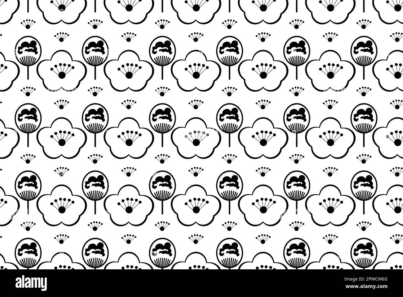 Seamless Chinese vintage vector pattern. Stylish hand drawn fabric ...