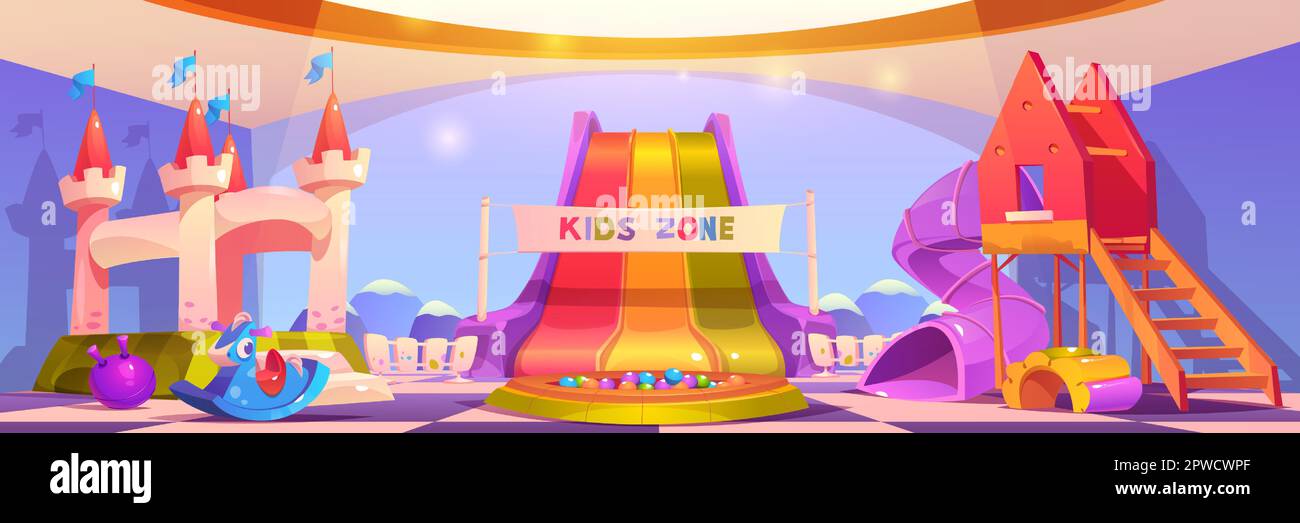Childrens activity center Stock Vector Images - Alamy