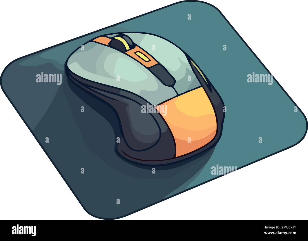 Modern computer mouse symbol icon Stock Vector Image & Art - Alamy