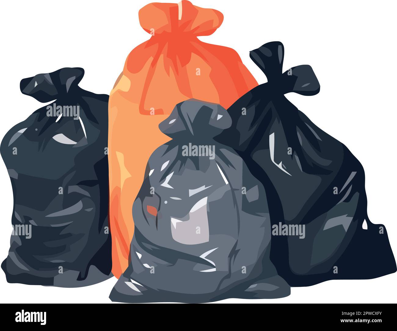 Plastic polluting the environment Cut Out Stock Images & Pictures - Alamy