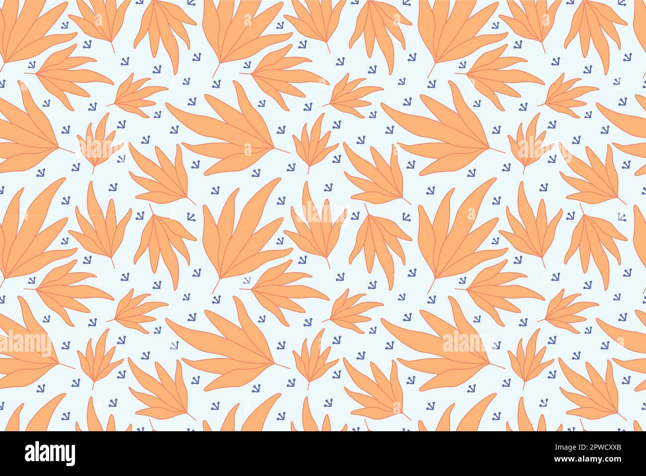 Luxury Nature yellow, purple background vector. Floral seamless pattern ...