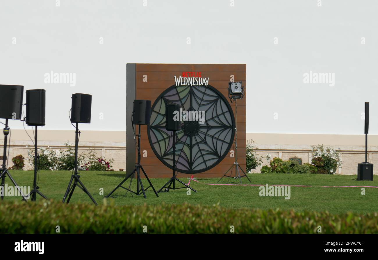 Los Angeles, California, USA 29th April 2023 Tim Burton 'Wednesday ...