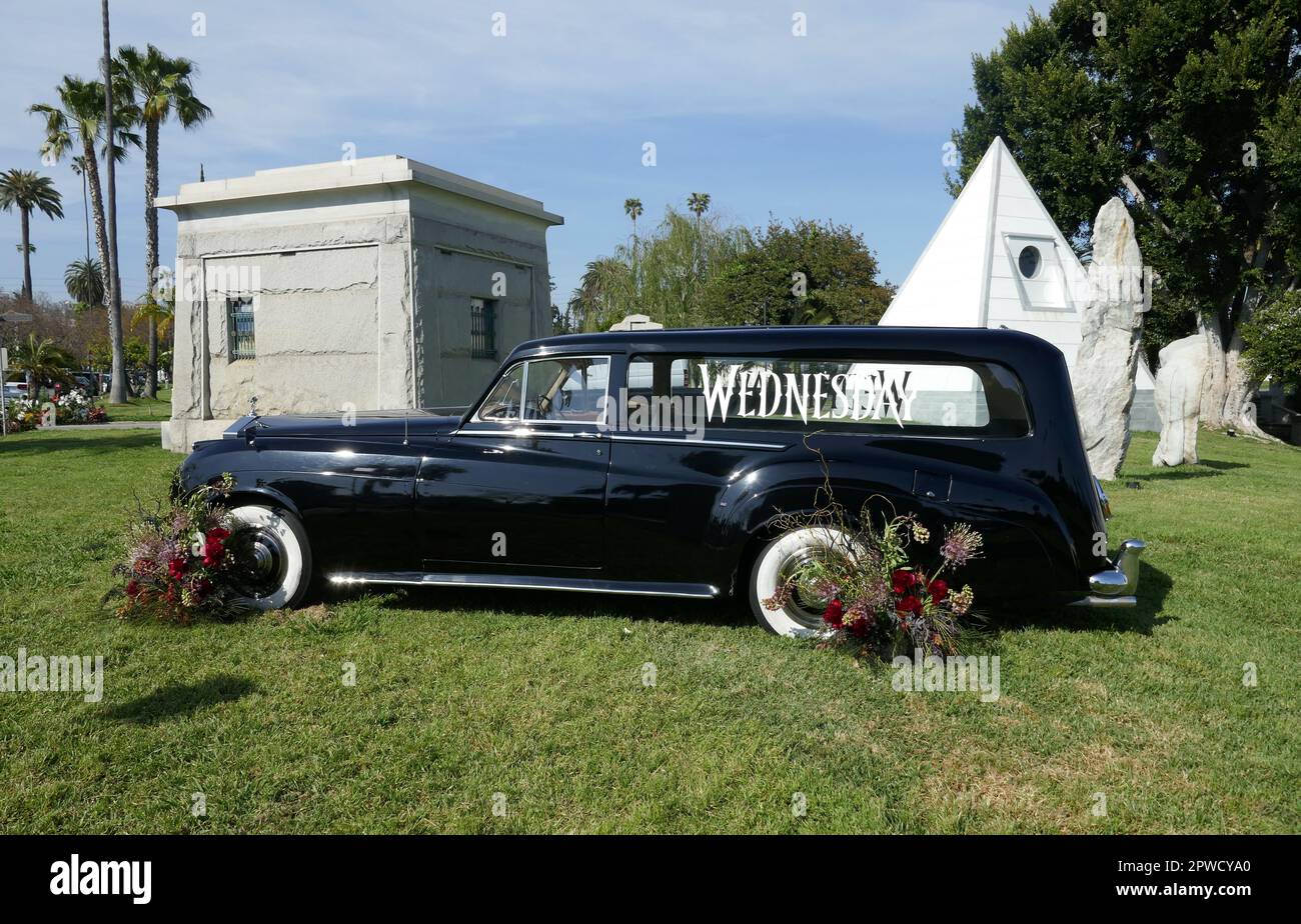 Los Angeles, California, USA 29th April 2023 Tim Burton 'Wednesday ...