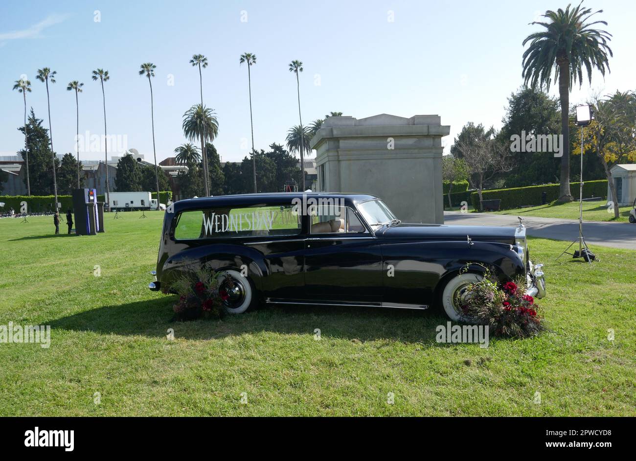 Los Angeles, California, USA 29th April 2023 Tim Burton 'Wednesday ...