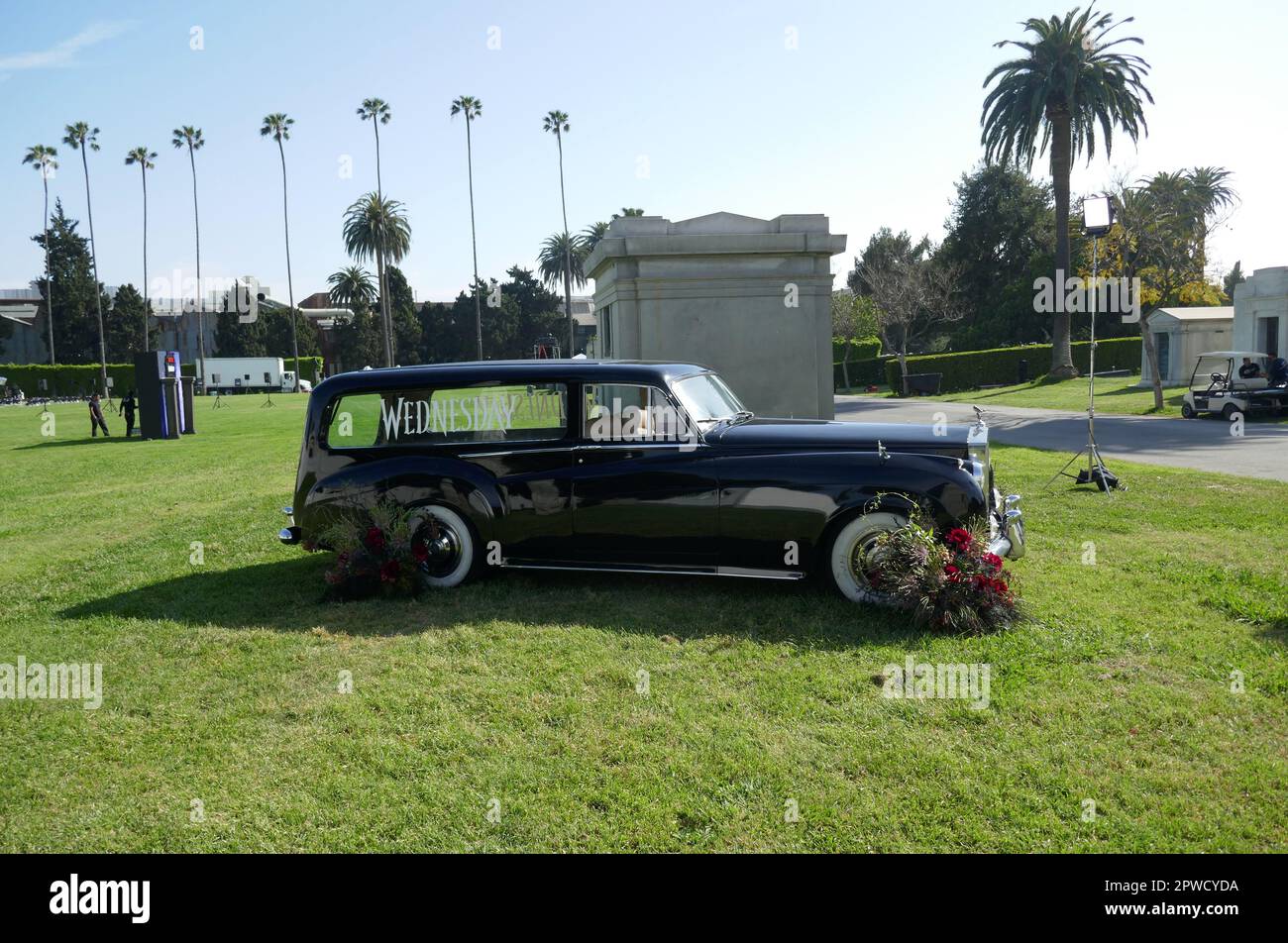 Los Angeles, California, USA 29th April 2023 Tim Burton 'Wednesday ...