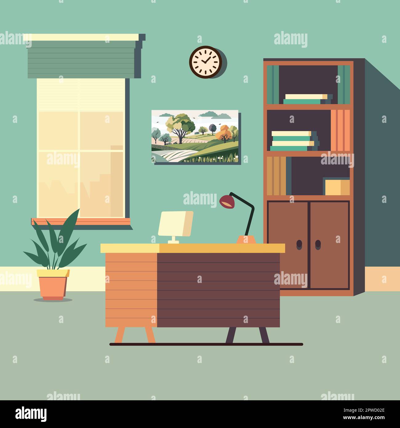 Teachers office with window hi-res stock photography and images - Alamy