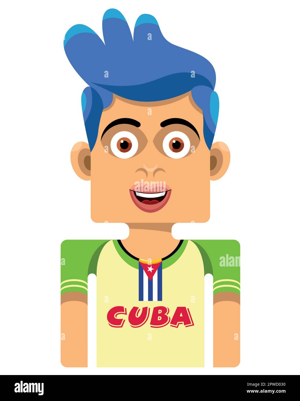 Flag face Cut Out Stock Images & Pictures - Alamy