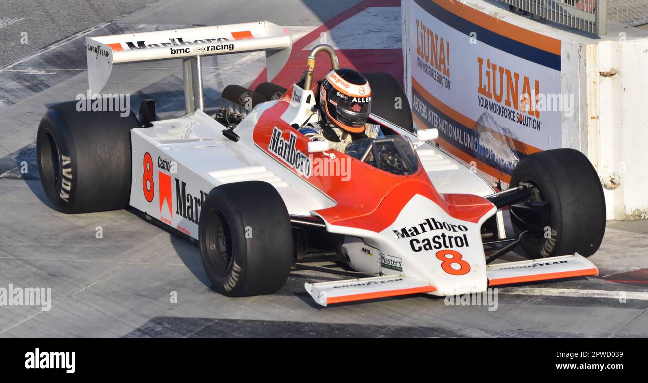 Long Beach, CA - April 15, 2023: The M30 McLaren at the Long Beach ...