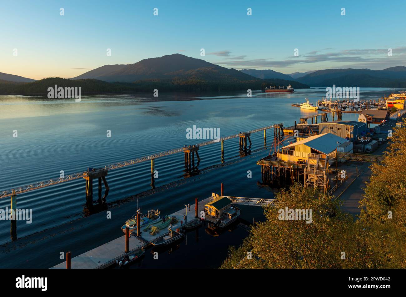 Inside passage british columbia tanker hi-res stock photography and ...