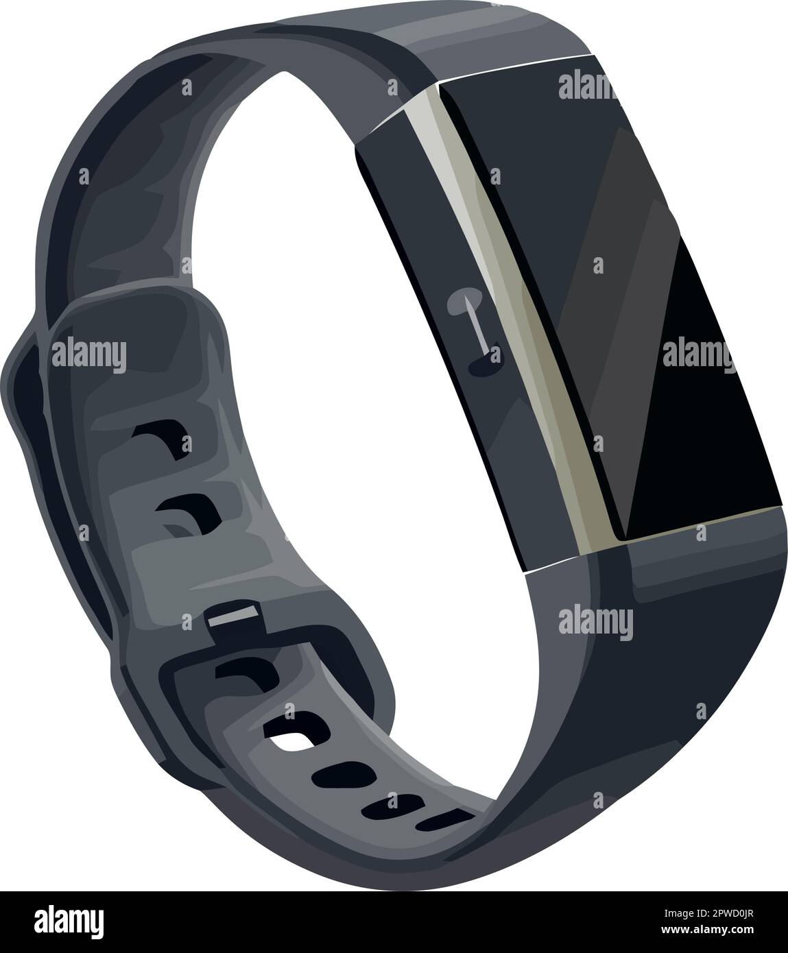 black smartwatch gadget tech icon Stock Vector Image & Art - Alamy