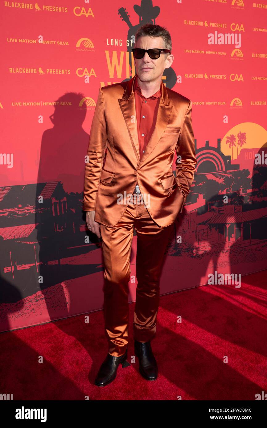 Ethan Hawke arrives at Willie Nelson 90, celebrating the singer's 90th ...
