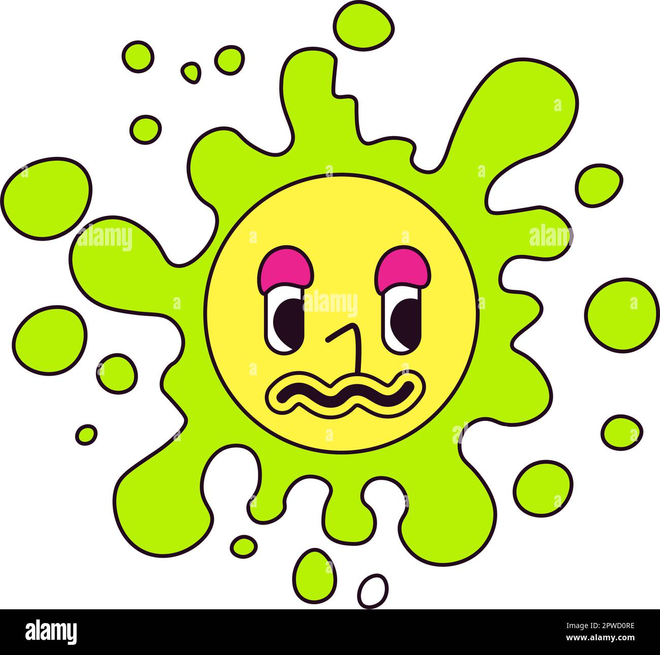 Caricature bright Stock Vector Images - Alamy